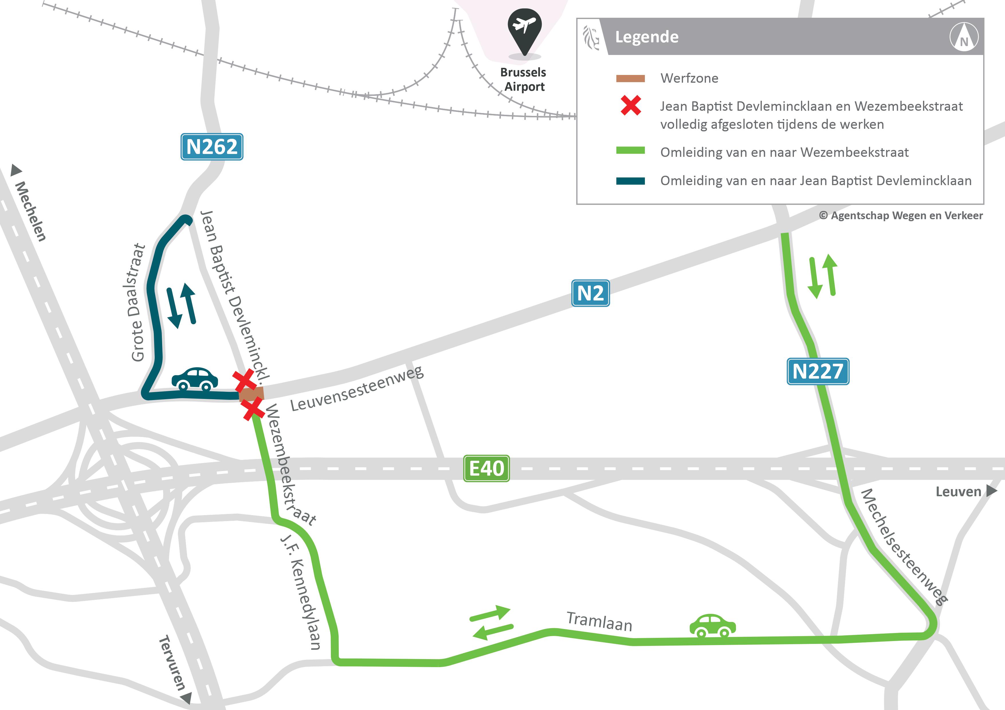 Actuele hinder | Wegen en verkeer